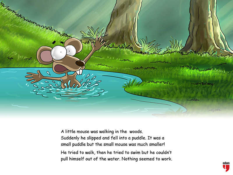 The Lion and the Mouse (Compassion) - Character Education Stories 2 ...